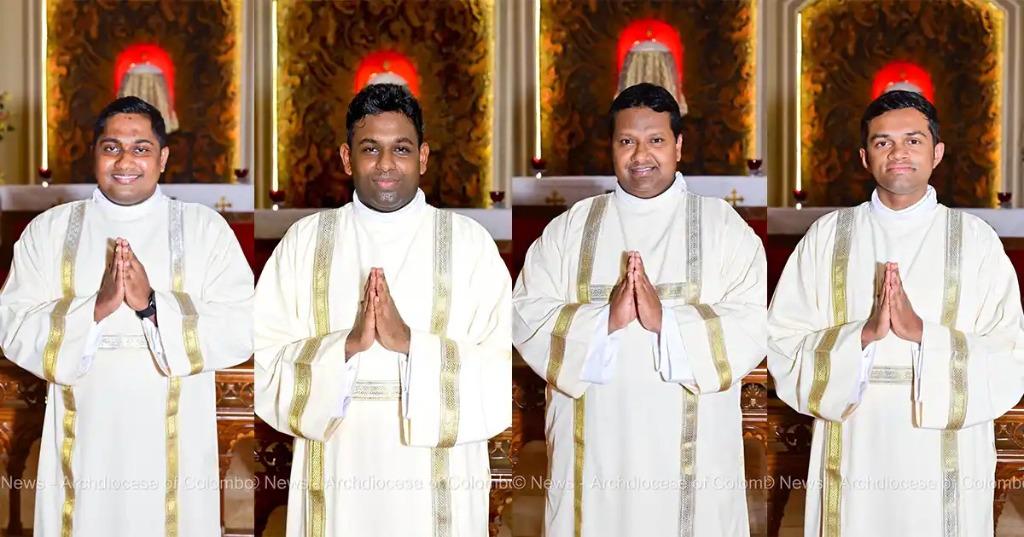 Four Brothers Ordained as Deacons | Archdiocese of Colombo