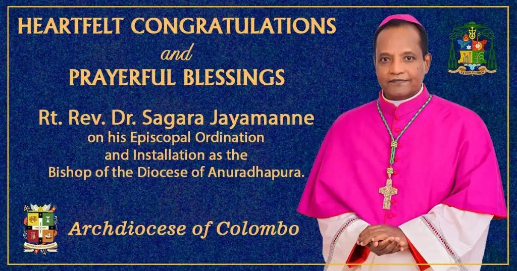 New Bishop for Anuradhapura | Archdiocese of Colombo